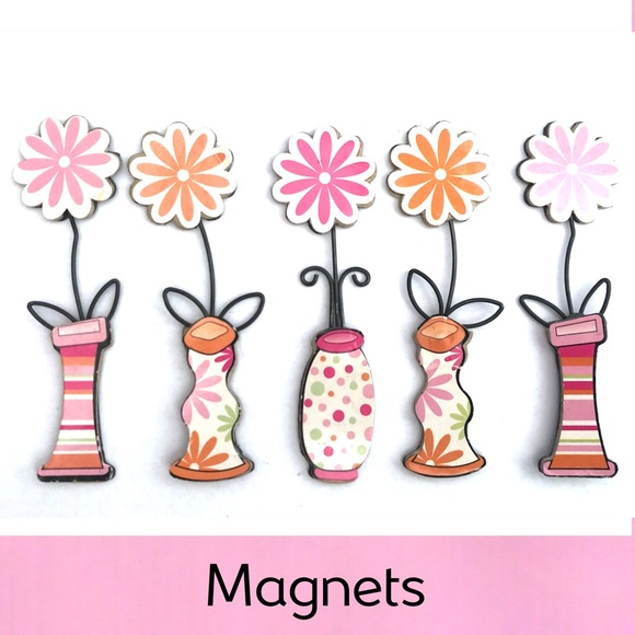 Accents | Daisy Magnets | Poshmark